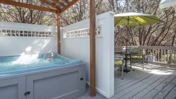 Casa de campo família, 1 cama King e sofá-cama | Banheira de hidromassagem particular