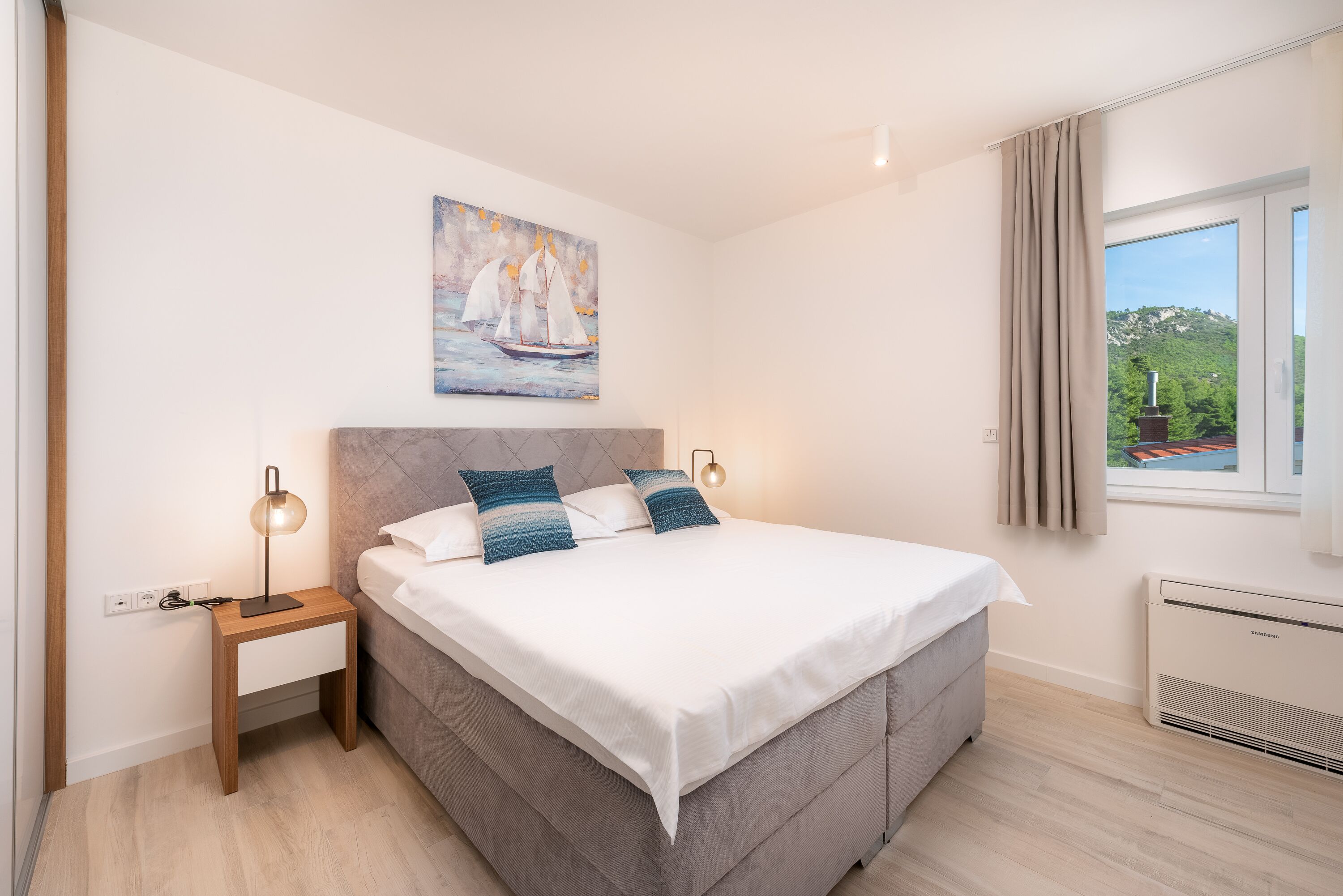 Apartamento, 3 quartos (1) | Roupas de cama premium, espaço de trabalho para notebook