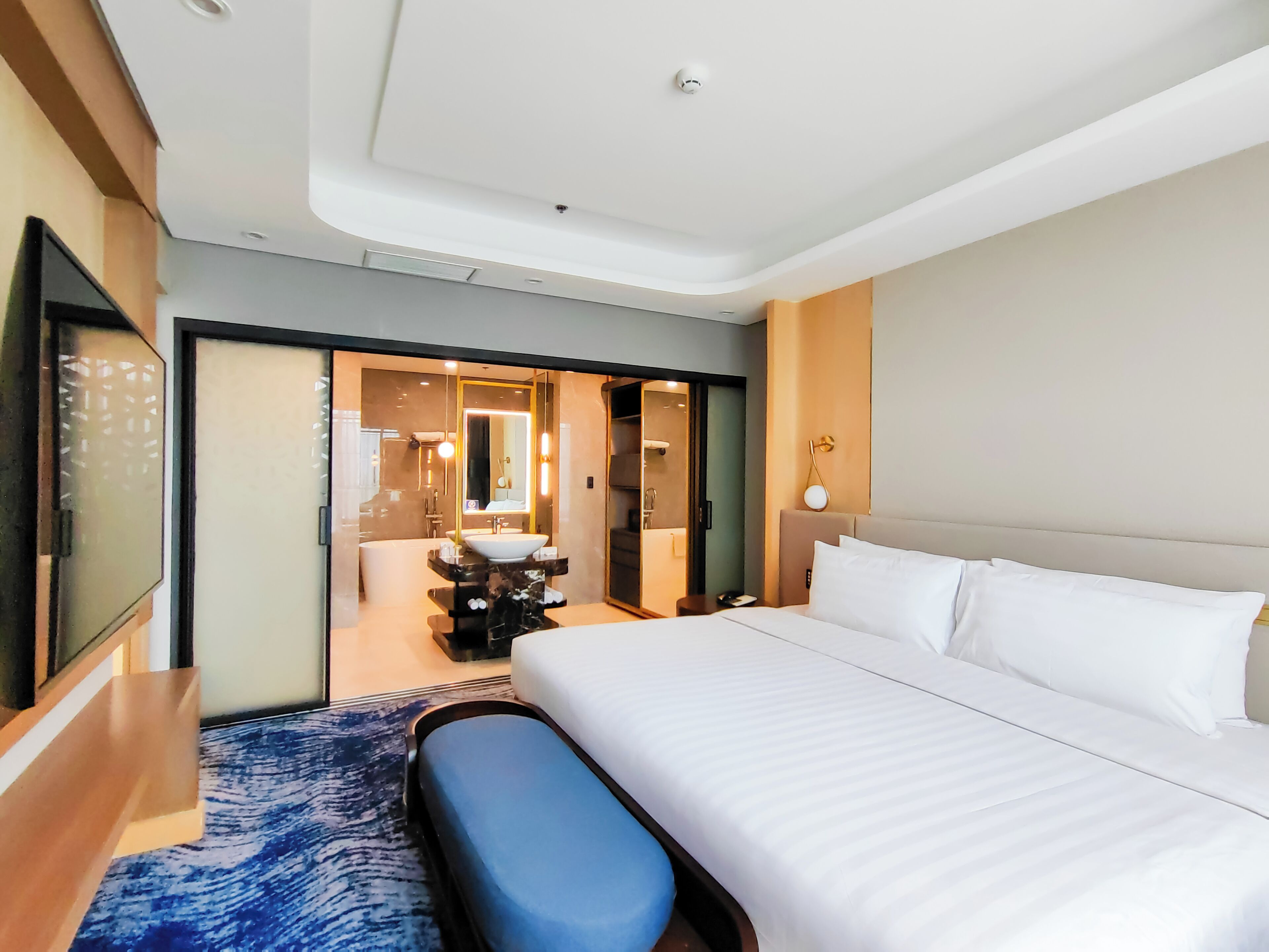 Suite, várias camas, não fumadores, banheira (Presidential) | Roupa de alta qualidade, edredões de penas 