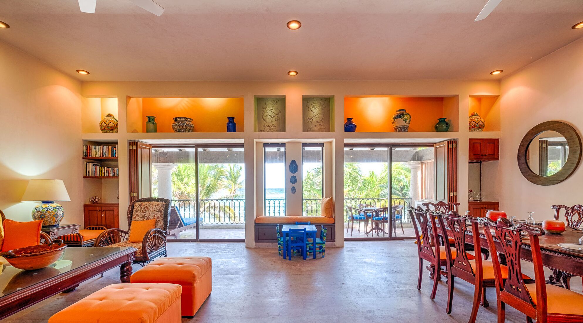 Elegant South Akumal 5 Bedroom Beachfront Villa, Perfect Family Vacation! - Akumal