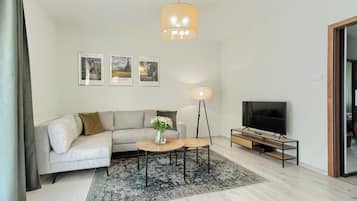 Apartamento | Sala de estar | TV de tela plana