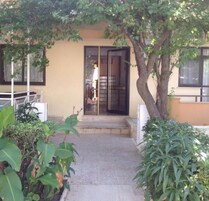 Entrada do alojamento