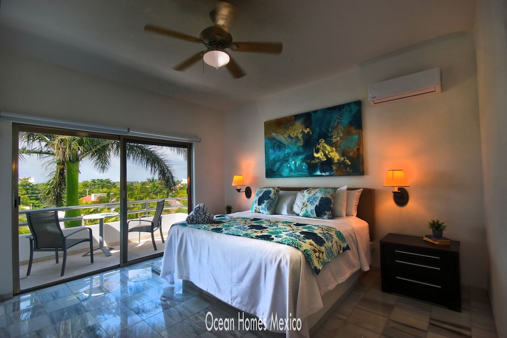 Condominio De Lujo Frente Al Mar Condominio Wifi 3 Tv De Plasma Piscina Y Spa - Puerto Morelos