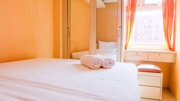 Quarto | 2 quartos, Wi-fi grátis, roupa de cama fornecida