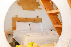 Dúplex Panorâmico, vista para o mar | 1 quarto, minibar, secretária, quartos insonorizados 
