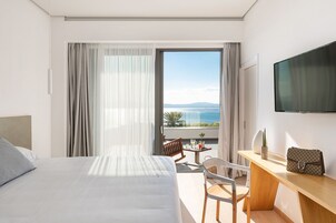 Suíte júnior, sacada, vista para o mar | Vista do quarto