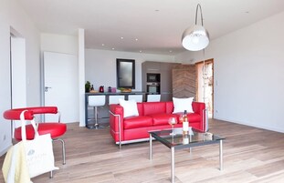 Villa, 1 quarto, vista para o mar | Com decoração personalizada, com mobília individualizada 