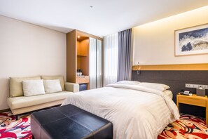 Deluxe Double Twin Room | Roupa de alta qualidade, edredões de penas 