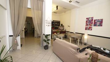 Sala de estar do lobby