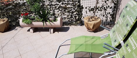 Quarto Duplo Deluxe, varanda | Varanda
