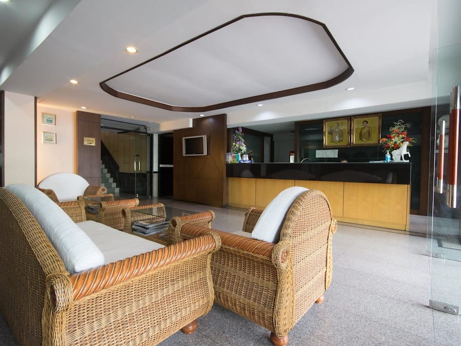 Sala de estar do lobby