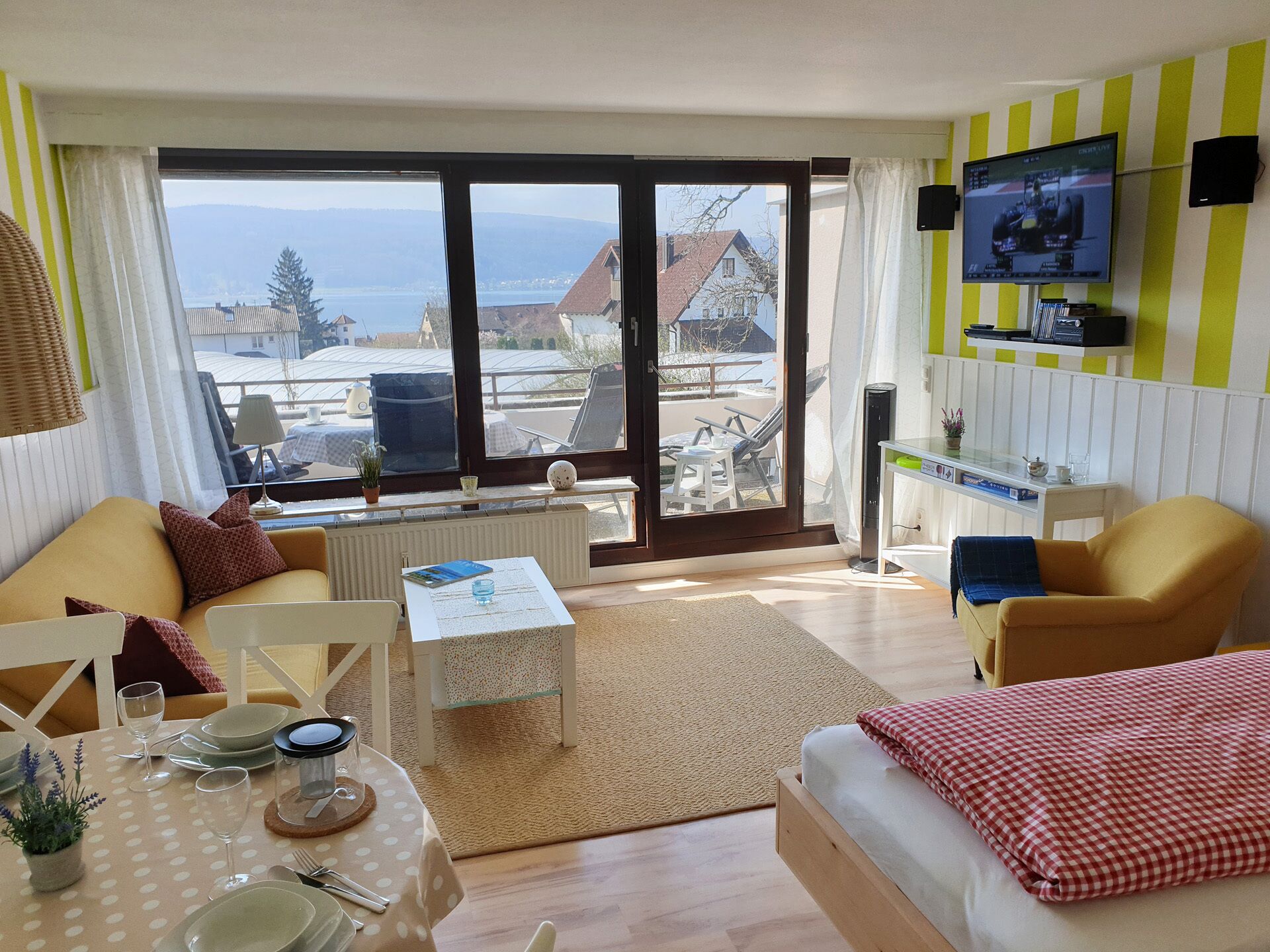 Insel Reichenau, Hallenbad & Sauna Gratis, Wlan, Seeblick - Allensbach