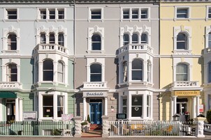 Entrada do alojamento