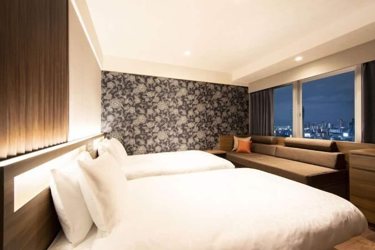 1 quarto, cortinas blackout, Wi-Fi de cortesia, roupa de cama