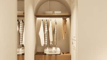 Artist Deluxe Room | Cortinas/cortinados opacos, ferro/tábua de engomar, Wi-fi grátis