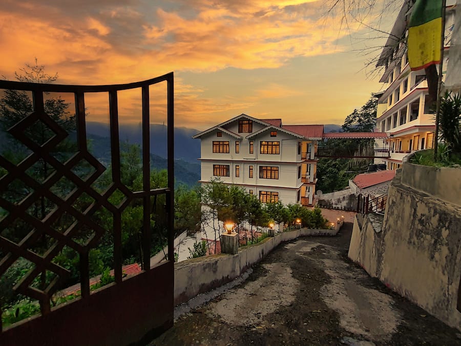 Fachada do alojamento