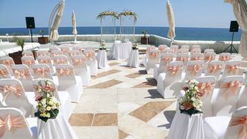 Espaço exterior para casamentos