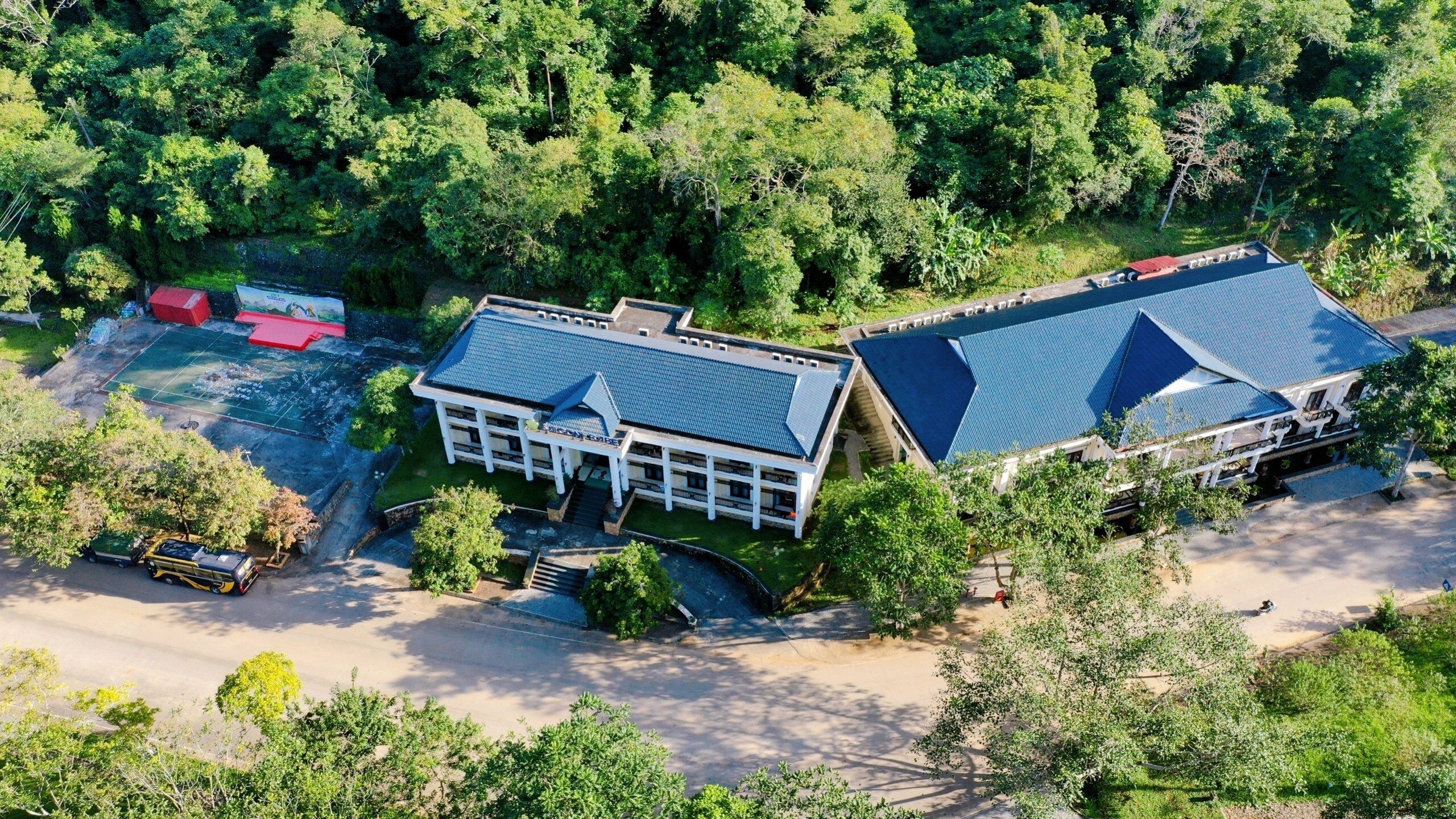 Fachada do alojamento