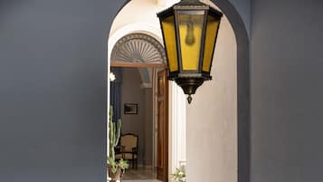 Entrada do alojamento