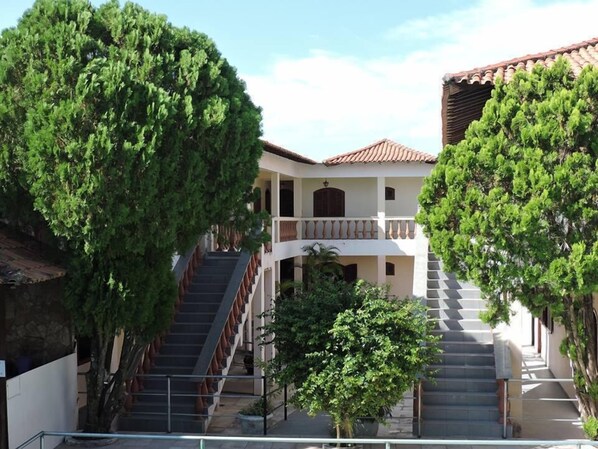 Entrada do alojamento
