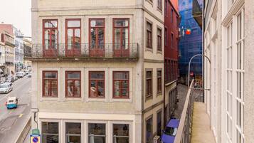 Vista para a cidade desde o alojamento