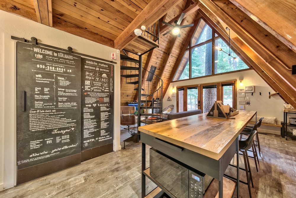 Külhaus Cabin - Modern A-frame, Bbq, Adventure - Hope Valley, CA