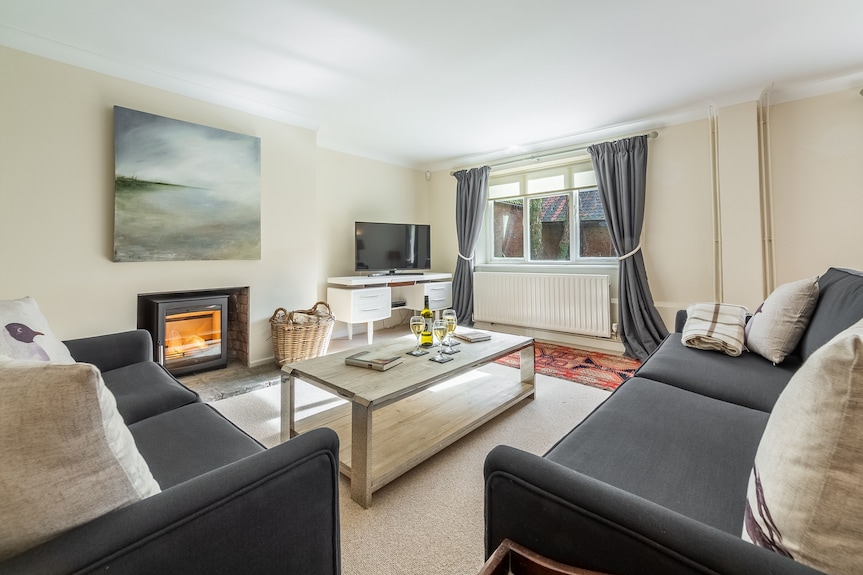 Alójese En La Casa De Un Administrador De Una Granja Georgiana Restaurada Con Amor Y Con 200 Años De Antigüedad. - Norfolk