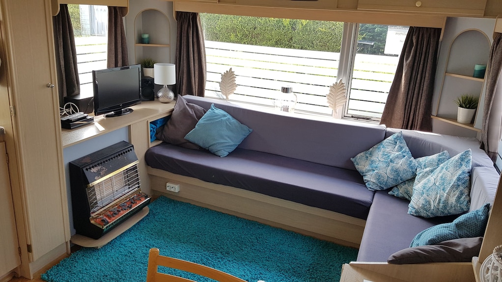Gemütliches Mobilheim Auf Dem 4* Park De Brem In Renesse - Nordsee