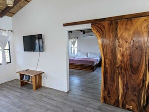 Suite-Estúdio Premium, 1 cama king-size, cozinha, vista para o oceano | Sala de estar