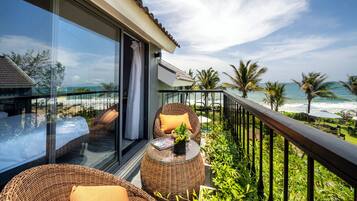 Suíte família, vista para o mar (and Balcony) | Terraço/pátio