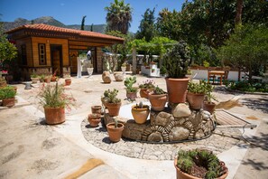 Espaço exterior para banquetes