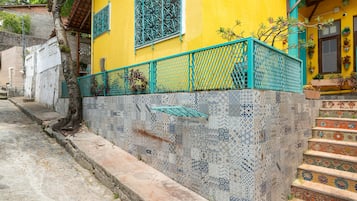 Entrada do alojamento