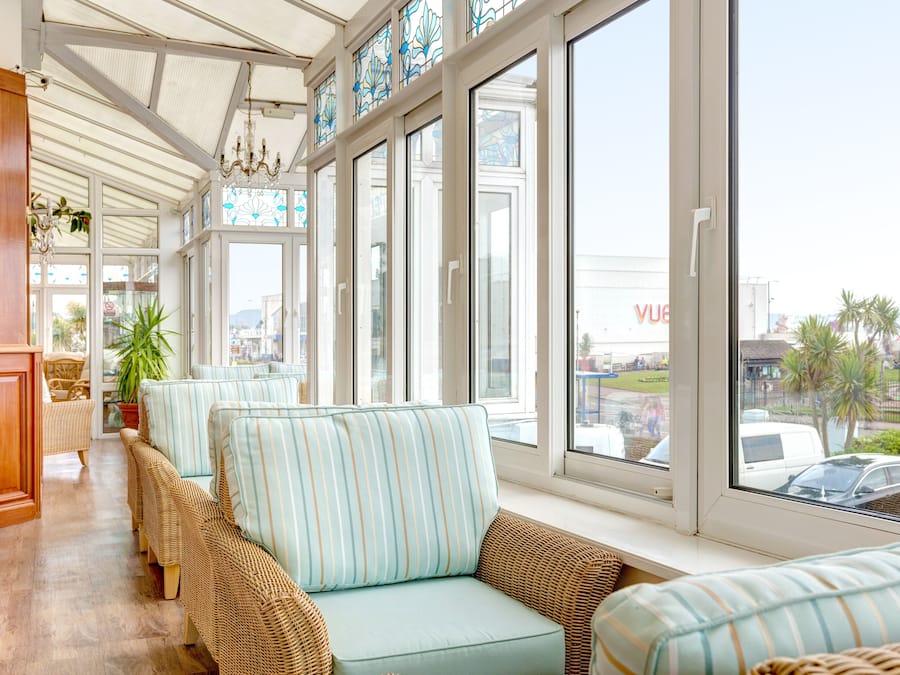 Sala de estar do lobby