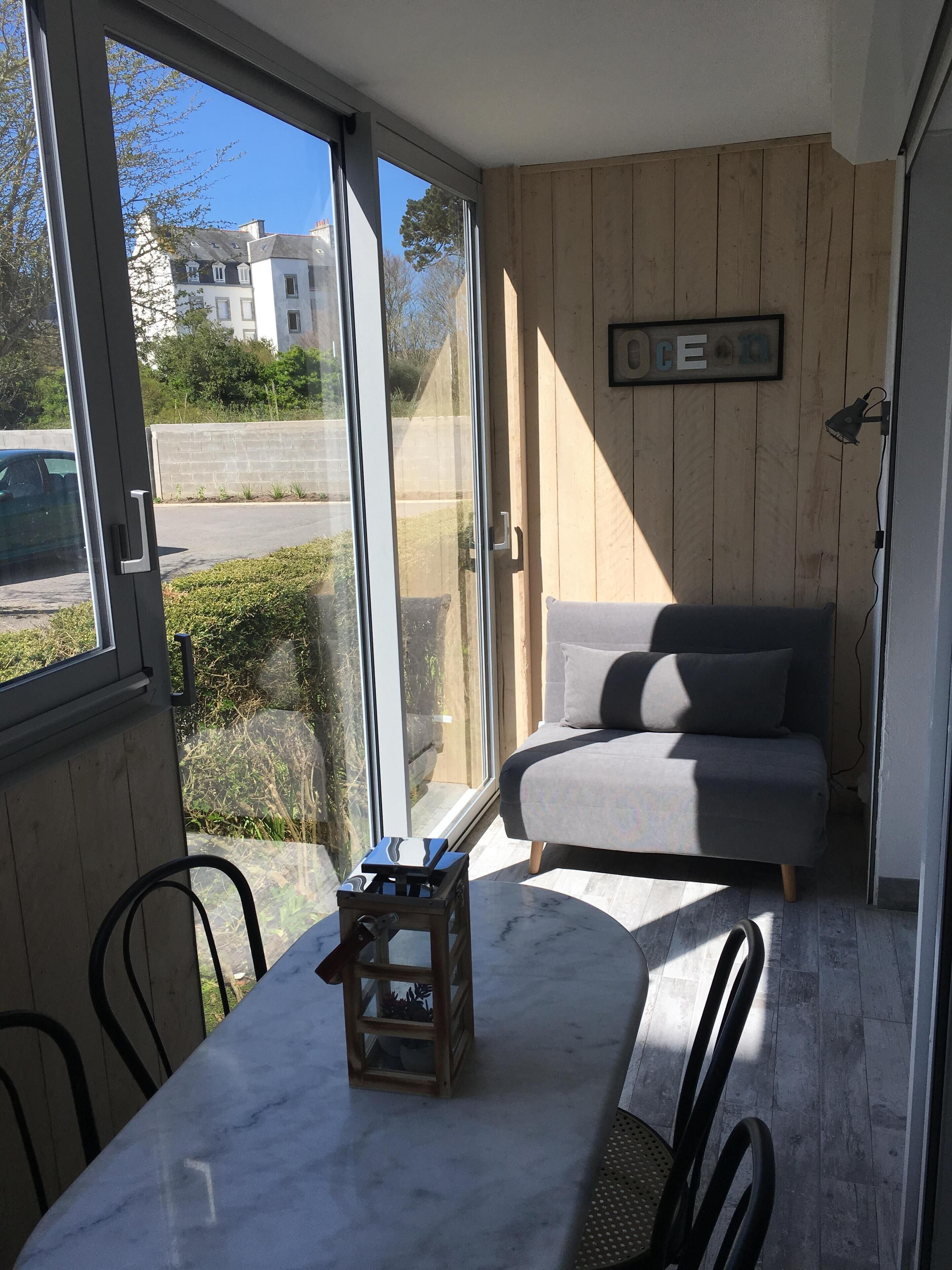 Joli Studio Refait à Neuf à 50 M De La Mer Dans Résidence Privée - Roscoff