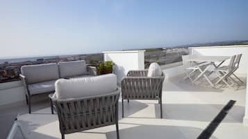 Cobertura júnior, 2 quartos, terraço (Semi-penthouse) | Terraço/pátio