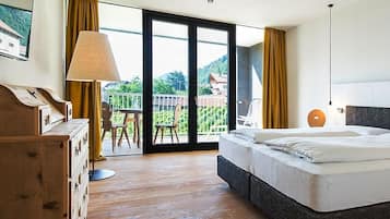 Residence in die Aussicht | Roupa hipoalergénica, camas de colchão viscoelástico, minibar