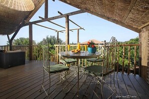 Suíte executiva (hadarim) | Terraço/pátio