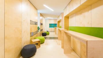 Sala de estar do lobby