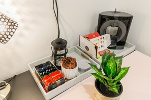 Estúdio, 1 cama de casal | Café e/ou cafeteira