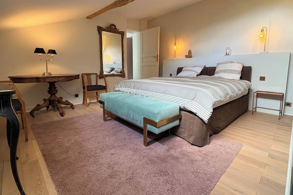 Suite Cyprès | 1 quarto, roupa de alta qualidade, edredões de penas, minibar 