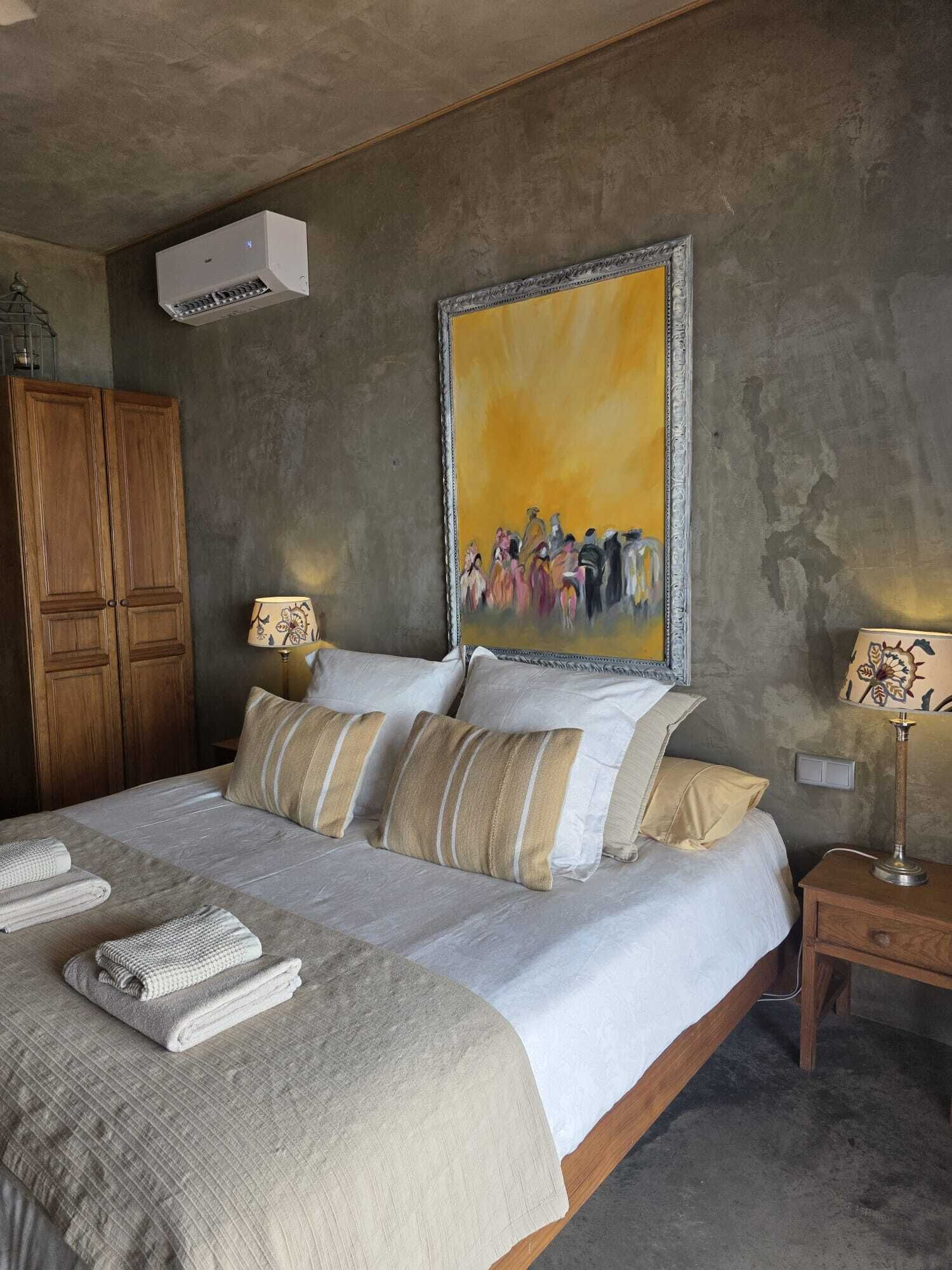 Suíte, 1 cama King, vista para o oceano (2) | Roupas de cama premium