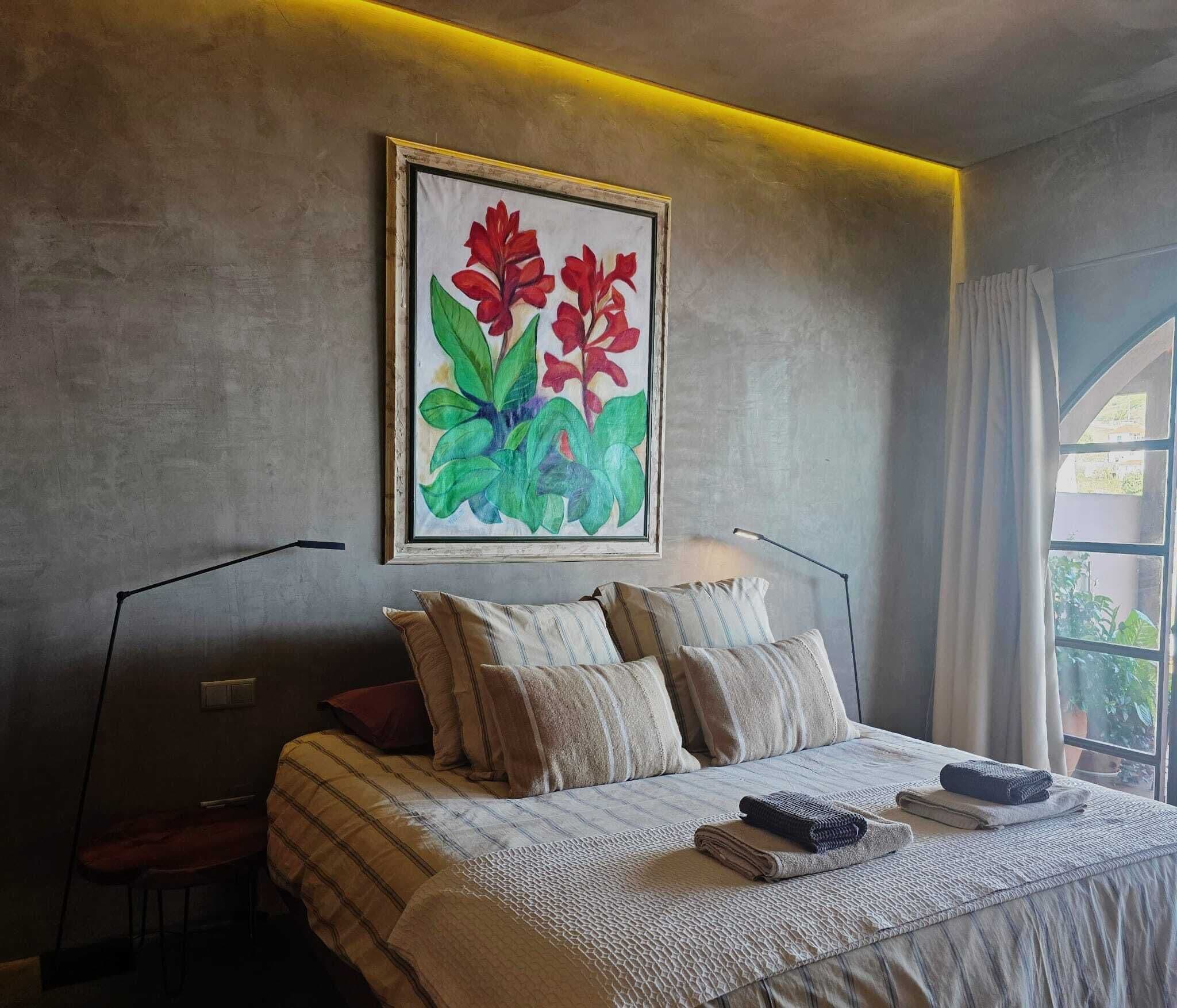 Suíte, 1 cama King, vista para o oceano (1) | Roupas de cama premium