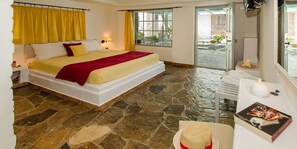 Quarto Duplo, vista para o jardim | Vista do quarto