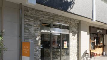 Entrada do alojamento