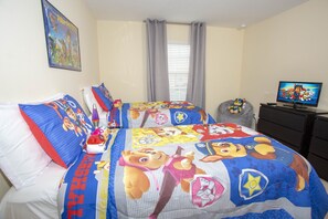 Casa geminada, 4 quartos | Quarto temático infantil