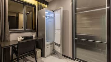 Quarto casal luxo | 1 quarto, cortinas blackout, Wi-Fi de cortesia, roupa de cama