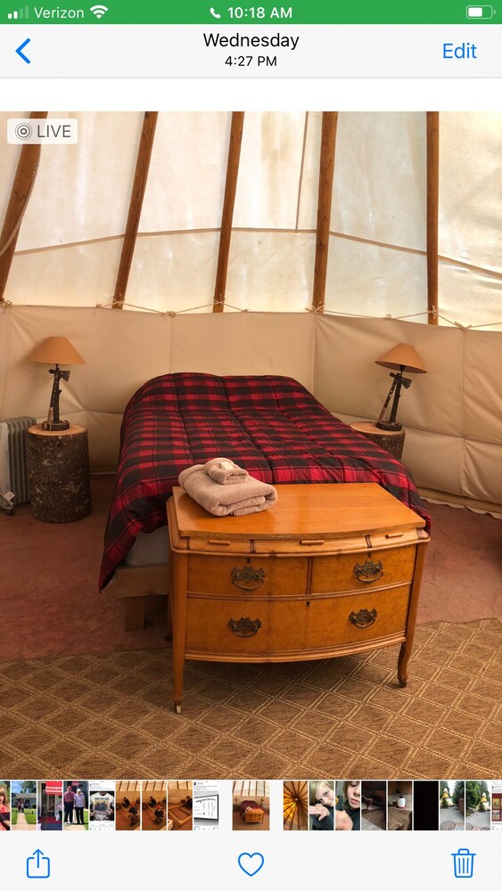 Authentic Tatoosh Tipi - Washington