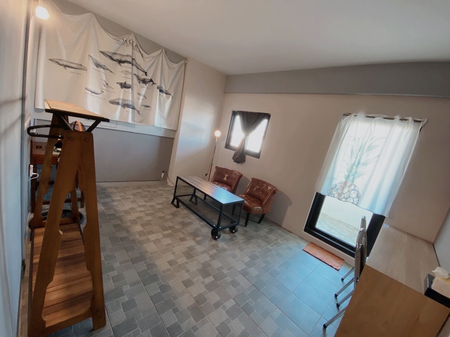 Quarto Duplo Standard | Secretária, cortinas/cortinados opacos, quartos insonorizados 