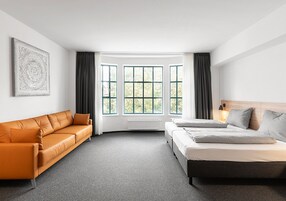 Apartamento Executivo | Roupa de alta qualidade, secretária 