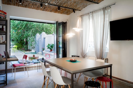 Sala de estar. Good People Design Hostel